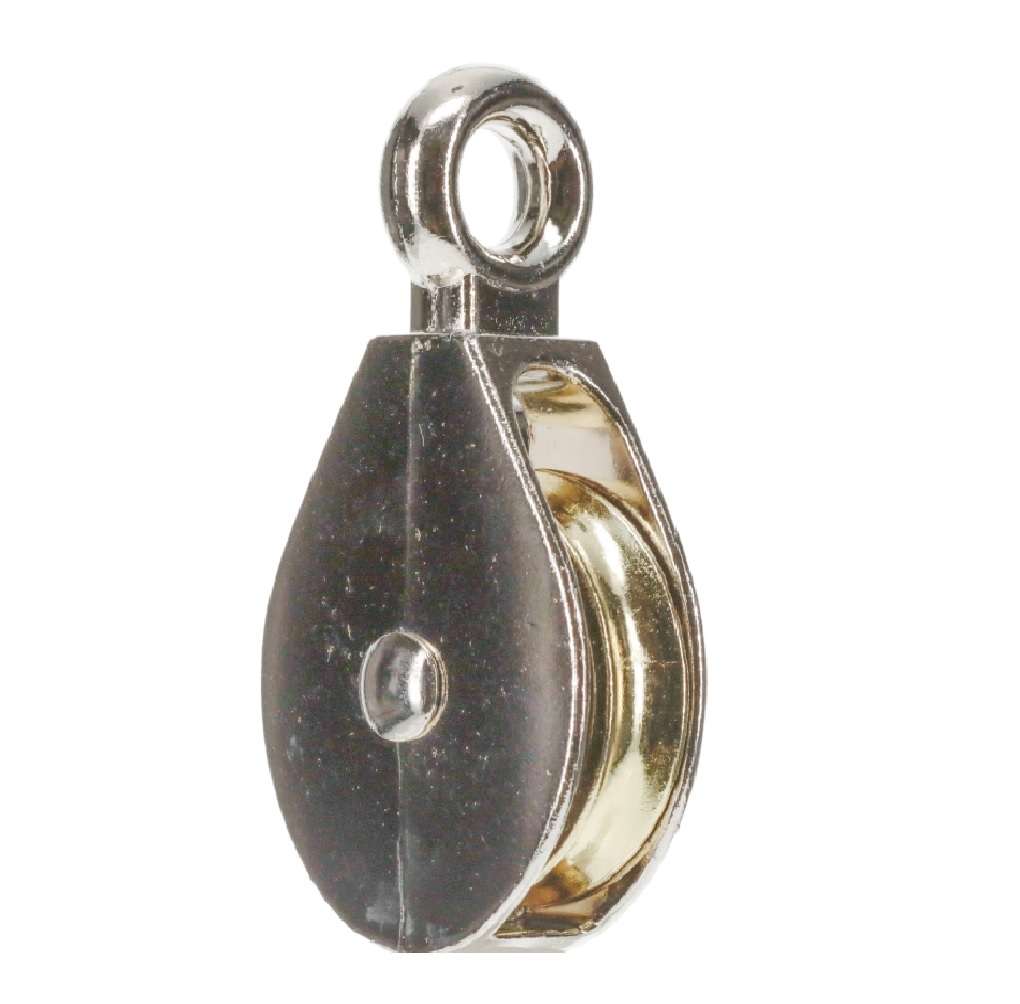 National Hardware N100-335 Pulley, Nickel